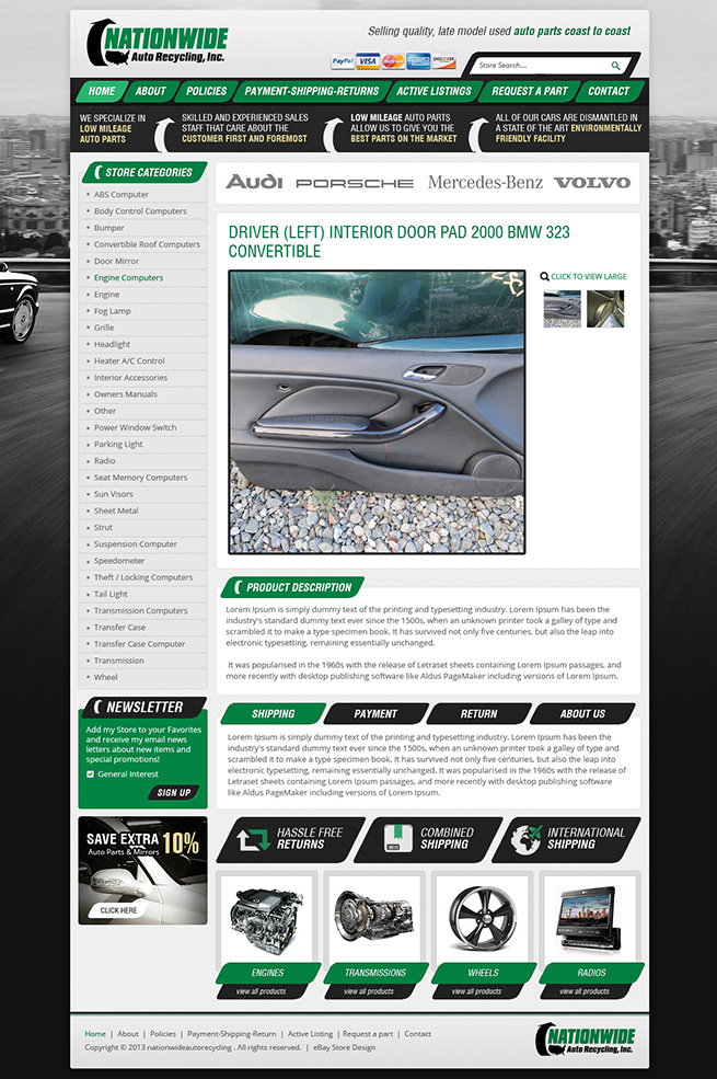EBay Listing Template Design Services Responsive Html Templates Design